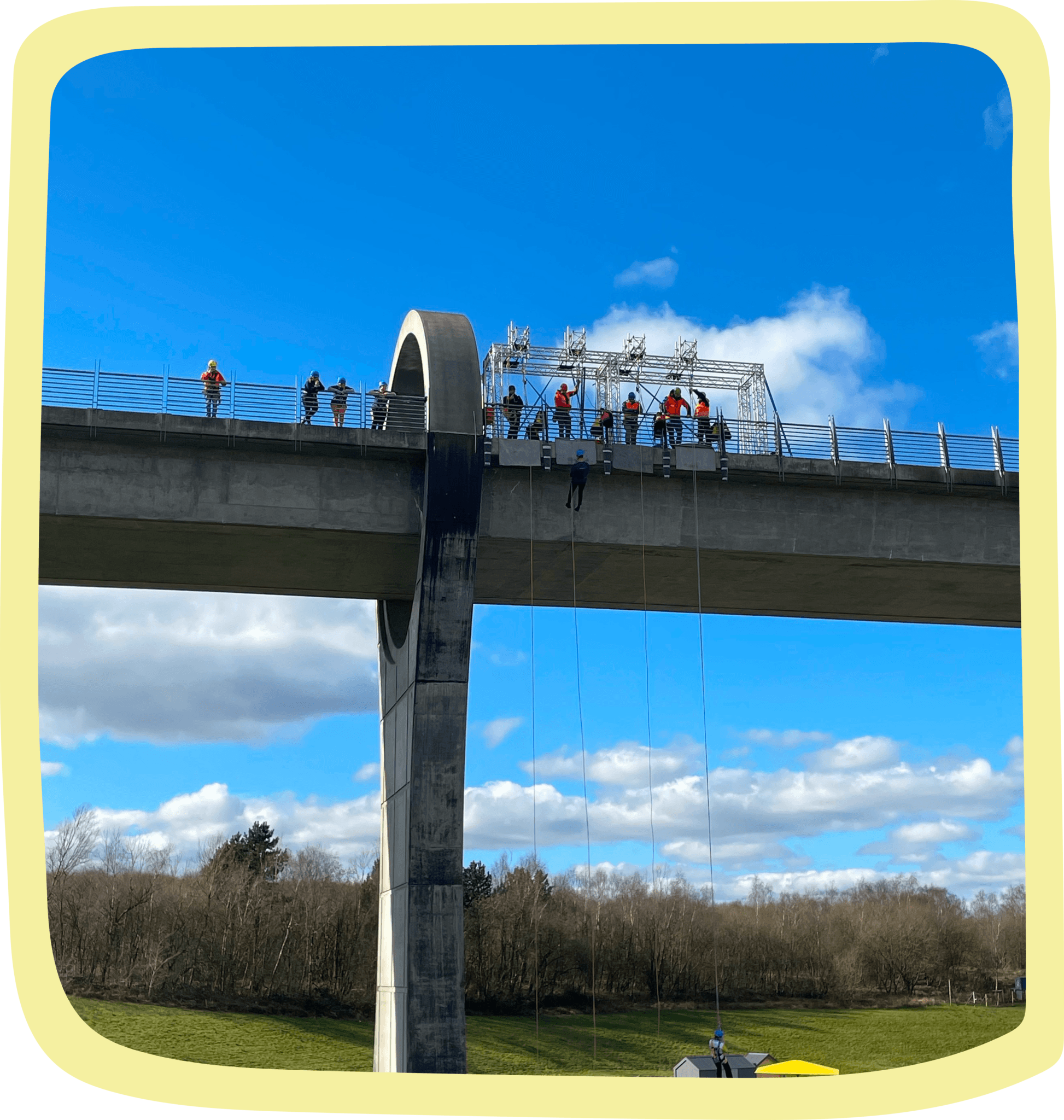 Falkirk Wheel Abseil 2026 | Simba